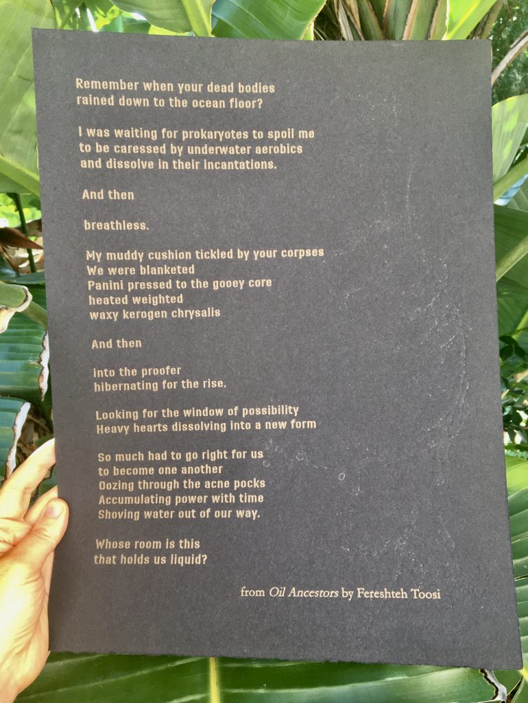 Petroleum Poetry - Oil Ancestors