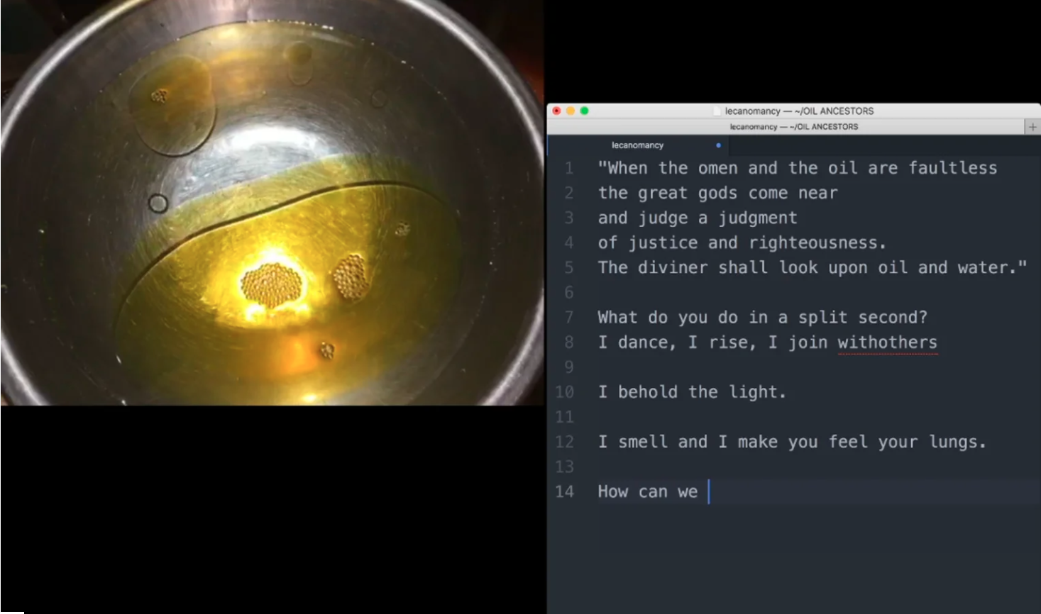 Crude Oil Divination - Oil Ancestors